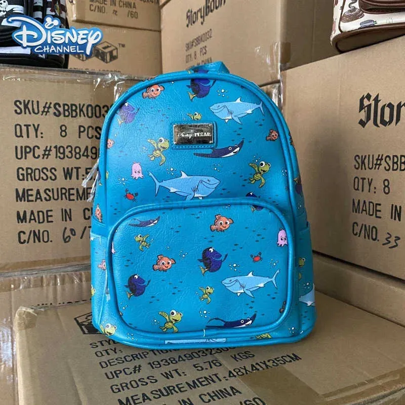 Disney Finding Nemo Stitch Backpack Luxury Brand For Women And Kids ...