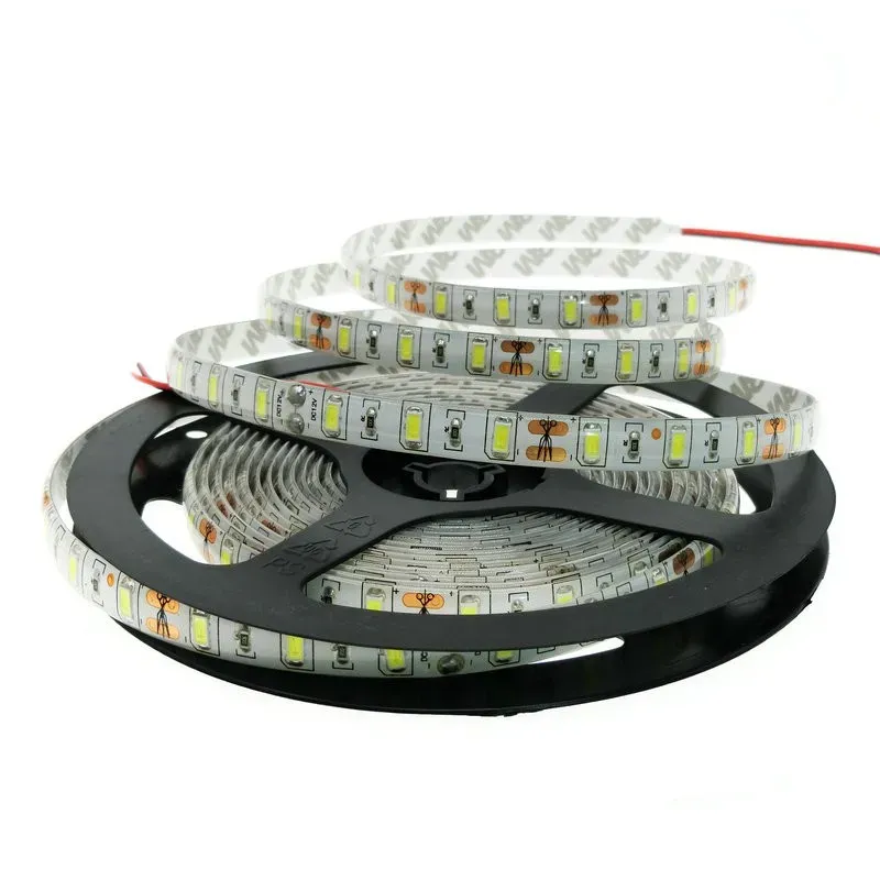 LED Strip Light Pure White 5M Bright Ultra White 5050 SMD Warm White ...