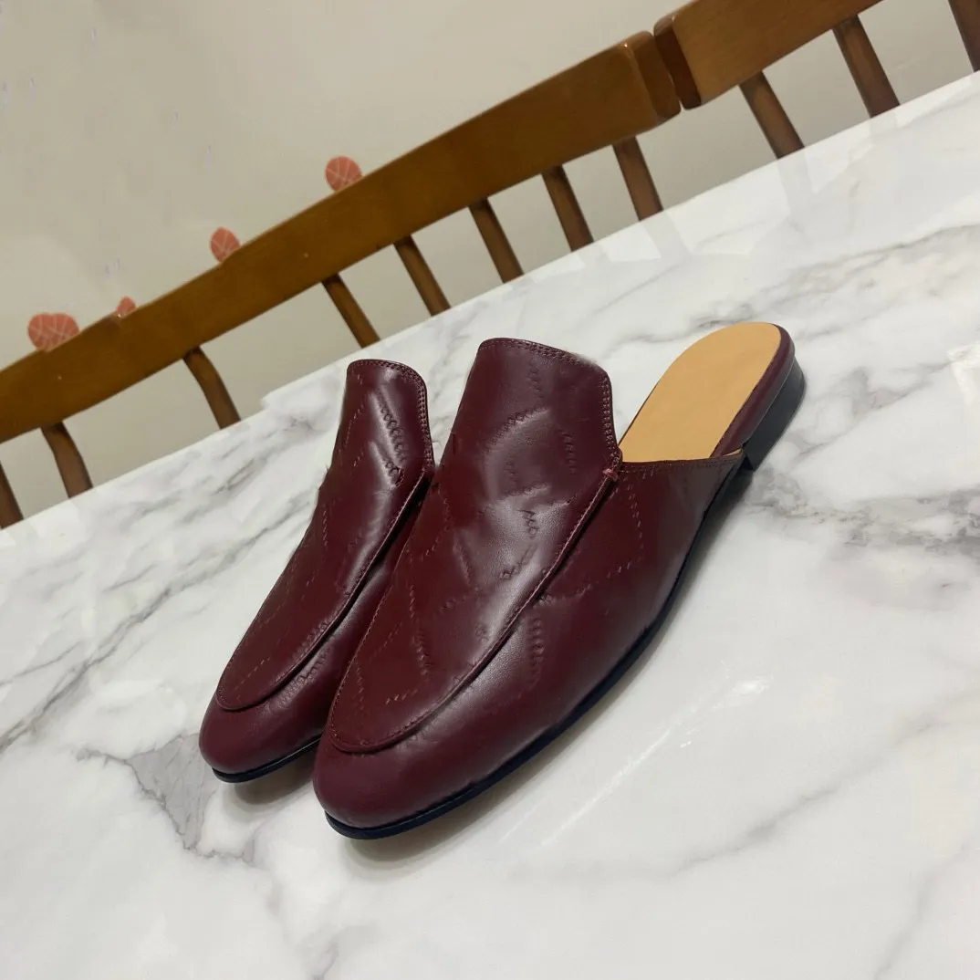 Designer Shoes Women Mules Luxury Classics Leather... From Chanelshoe ...