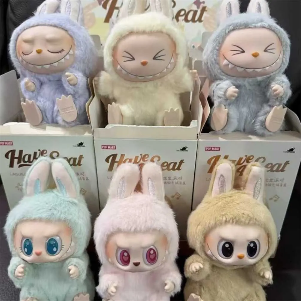 PopMART Bubble Mart LABUBU Macaron 2nd Gen Vinyl Merida Soft Doll Blind ...