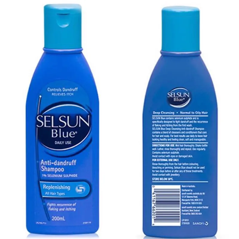 Australian Selsun Dandruff Shampoo Sulfurized Selenium For Itching ...