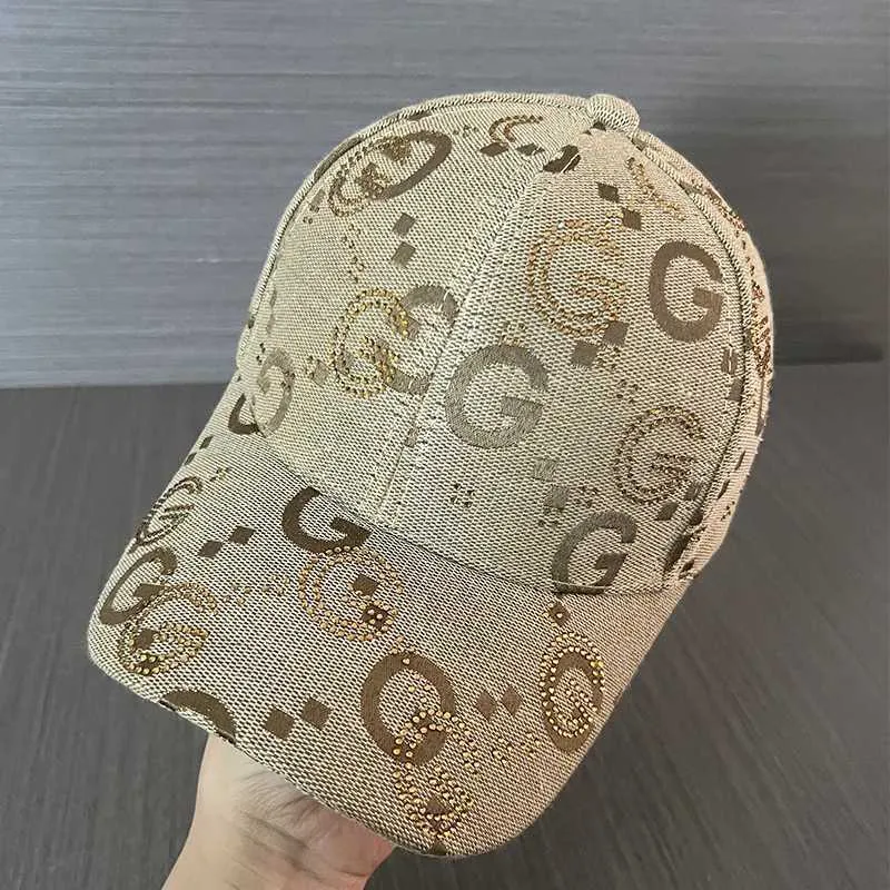 2025 New Big G Letter Denim Baseball Cap, Classic Old Flower ...
