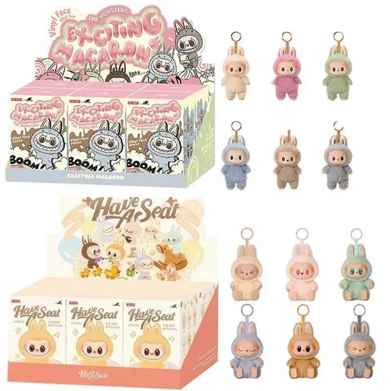 Smart Labubu Blind Box Monster Lisa Seme Heart Macarrr Vinyl Series ...