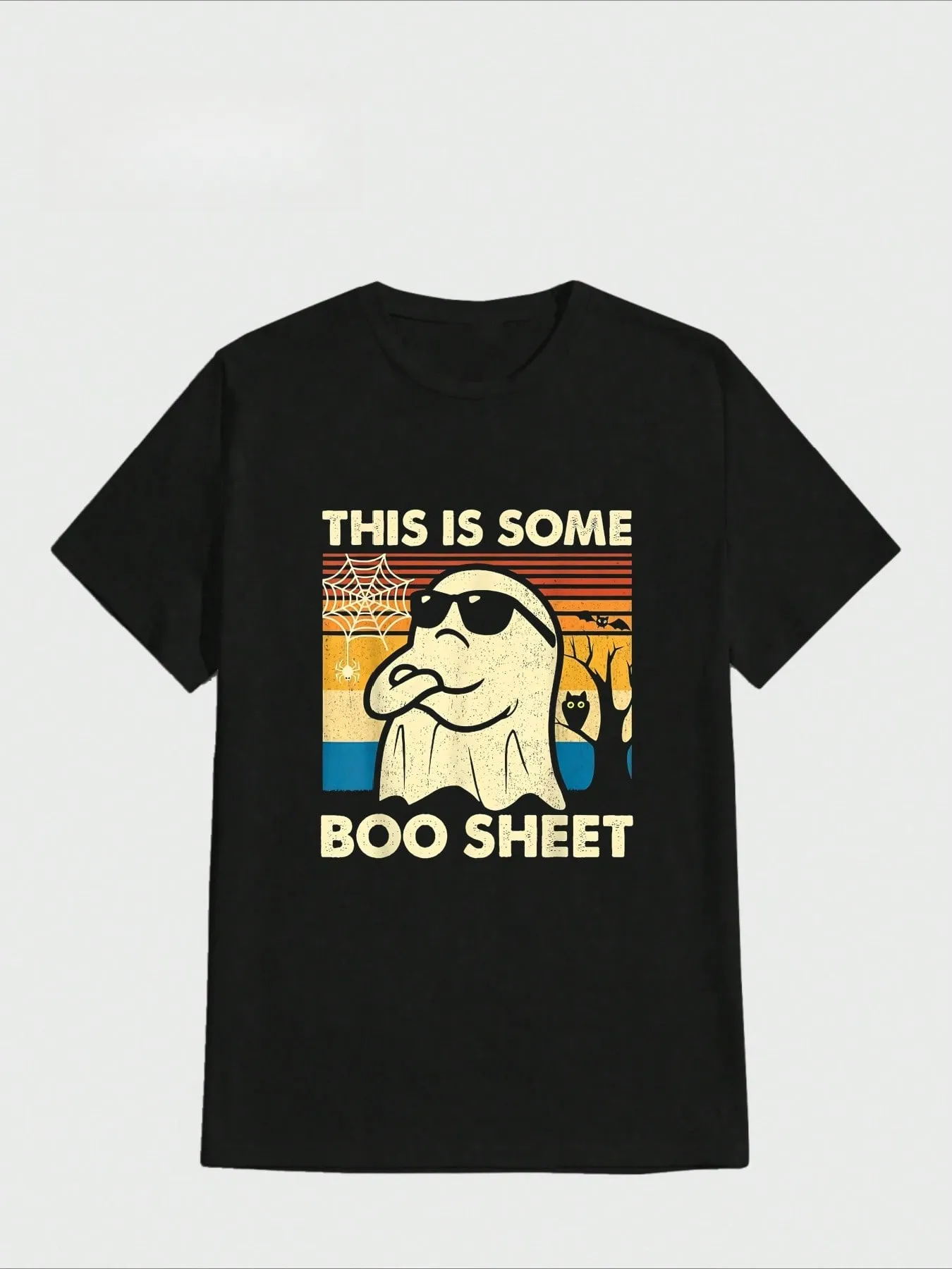 Wholesale Here Are Some Boo Sheet Cool Cute Ghost Retro Funny Halloween ...