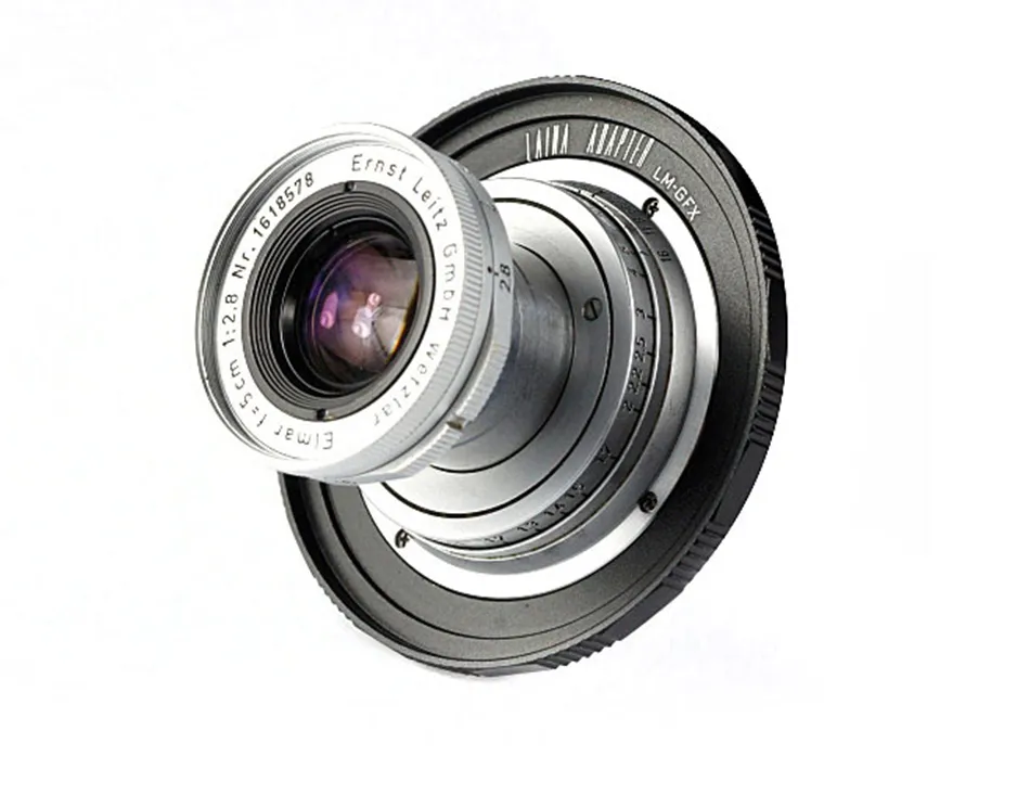 Lens Adapter Ring: Connect Leica M Mount Lens to Fujifilm GFX 50S ...