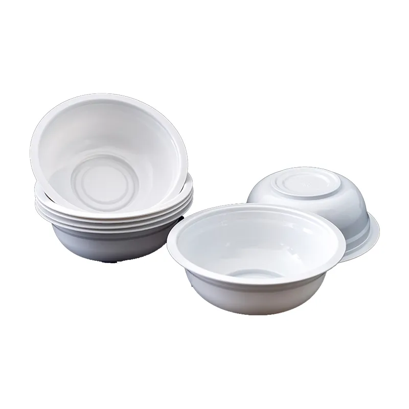 Disposable Lunch Boxes Circular Food Container, Food Grade Plastic ...