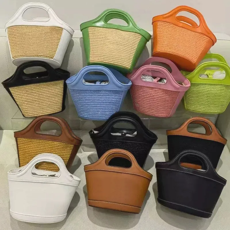 Designer Straw Handbags For Summer Woven Shoulder Bag: Classic ...