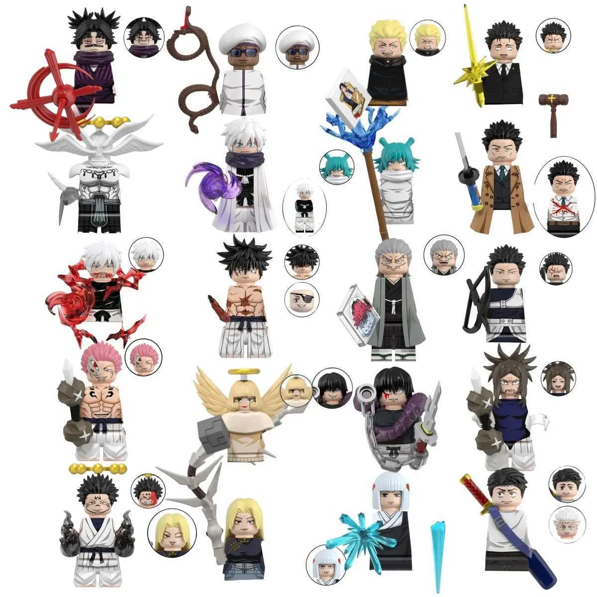 Jujutsu Kaisen Anime Gojo Satoru Cartoon Itadori Yuj Fushiguuro Megumi ...