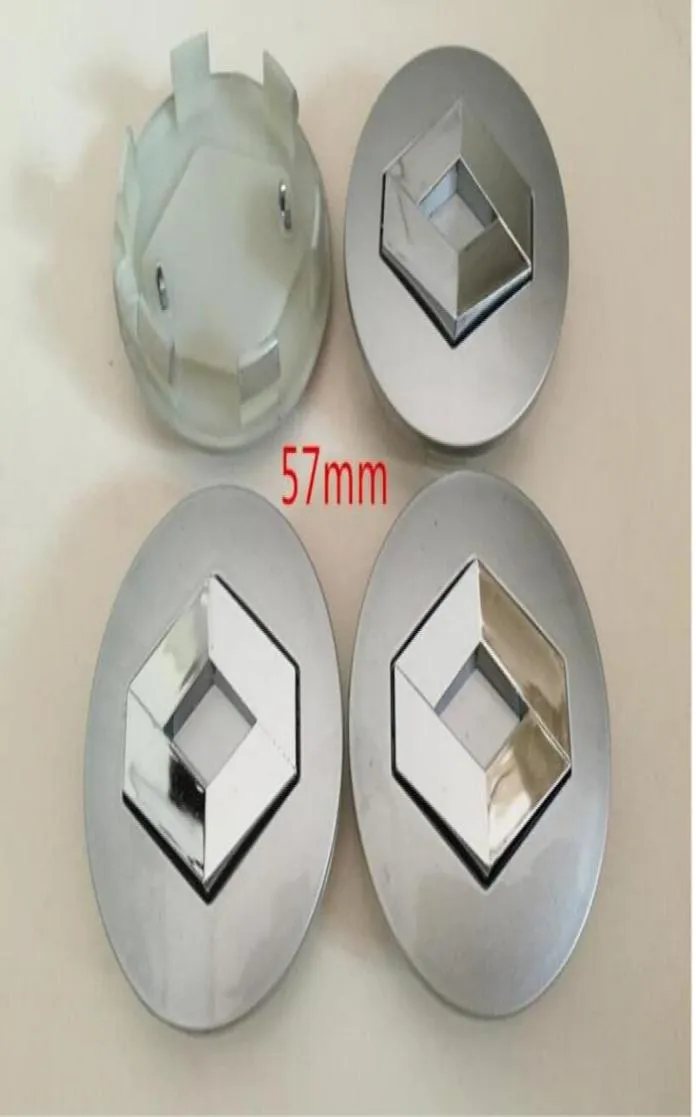 57mm Wheel Center Hub Caps Clio Megane Laguna Scenic Wheel Badge Covers ...