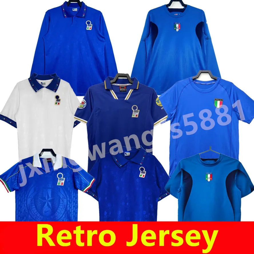 1994 Retro Italia Soccer Jersey Baggio Maldini 1990... From ...