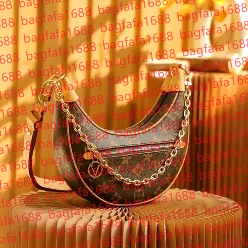 12A Luxury Designer Loop Bag Croissant Bags Shoulder Hobo Designer ...