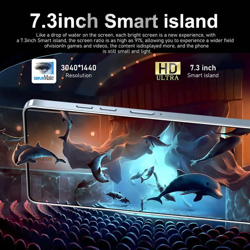 Android 10 Powered 7.0 Inch Screen Smart Phone by GT10 Pro Model for ...