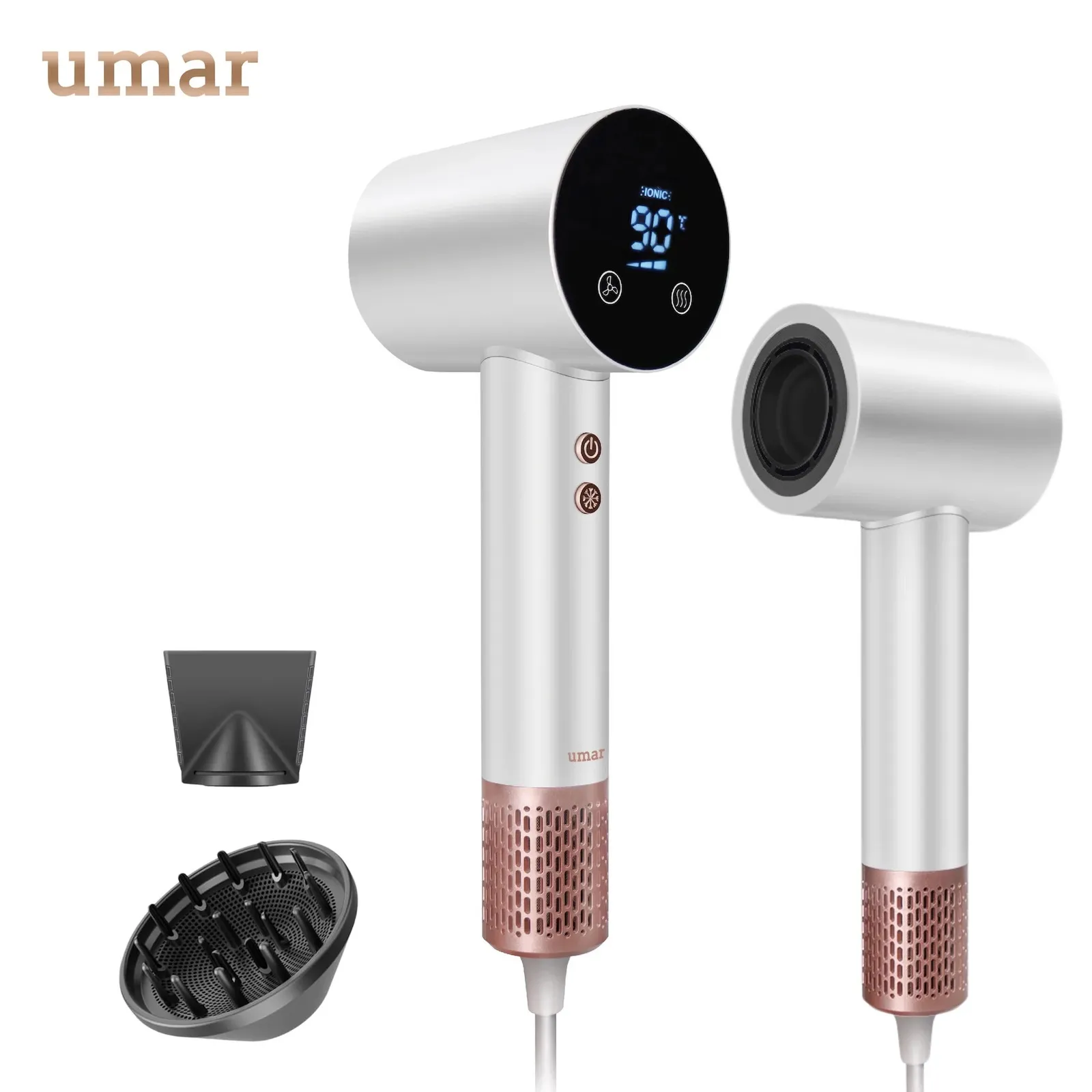 High Power Hair Dryer With Ionic Technology, Professional Blow Dryer ...