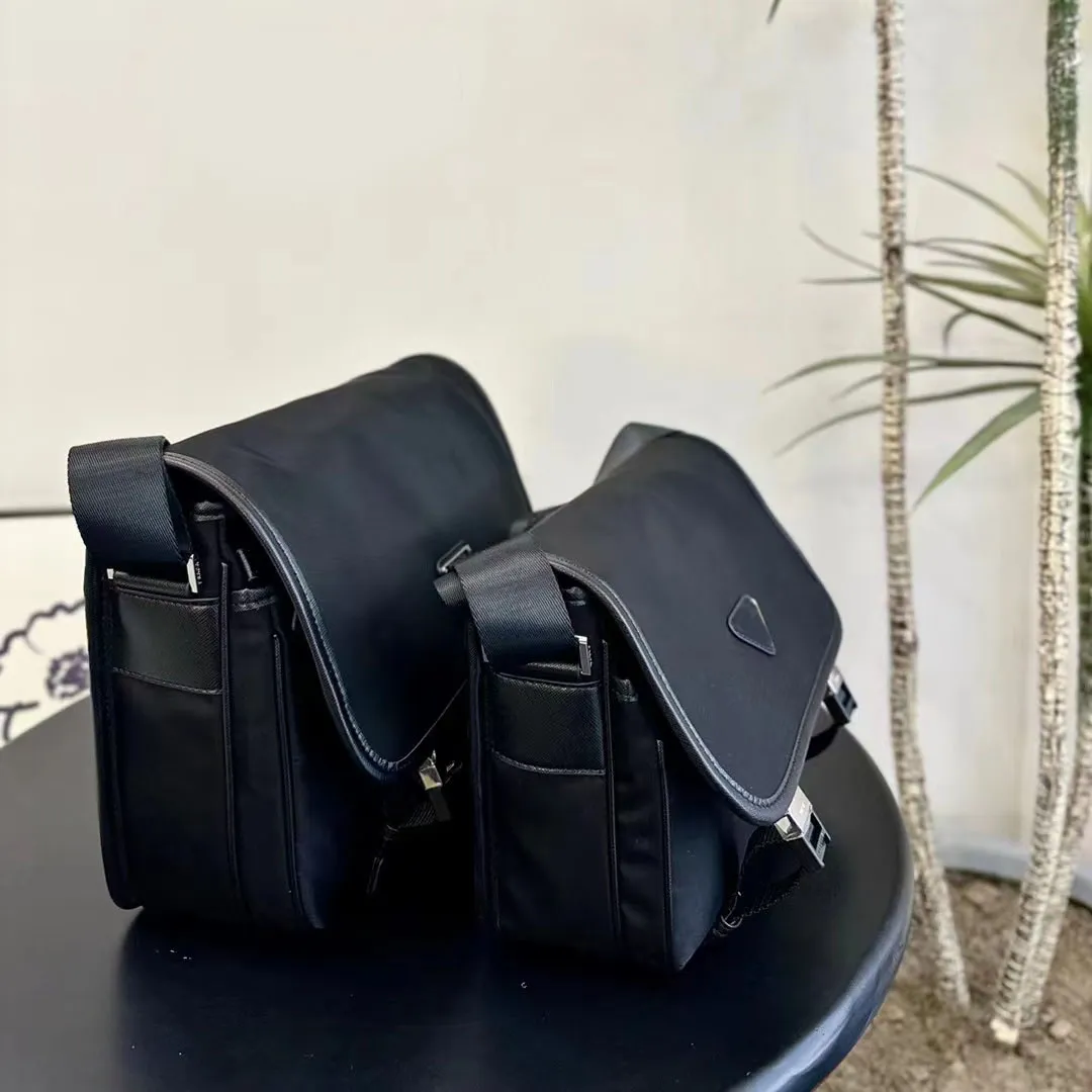 Luxury Designer Minimalist Messenger Bag Nylon For Men And Women High ...