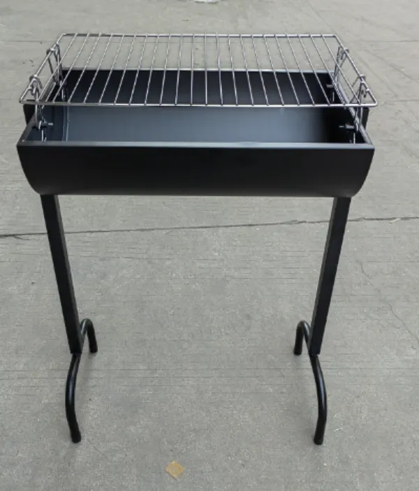 Compact Barbecue Grill Chrome Plated Cooking Grid, Powder Coated ...