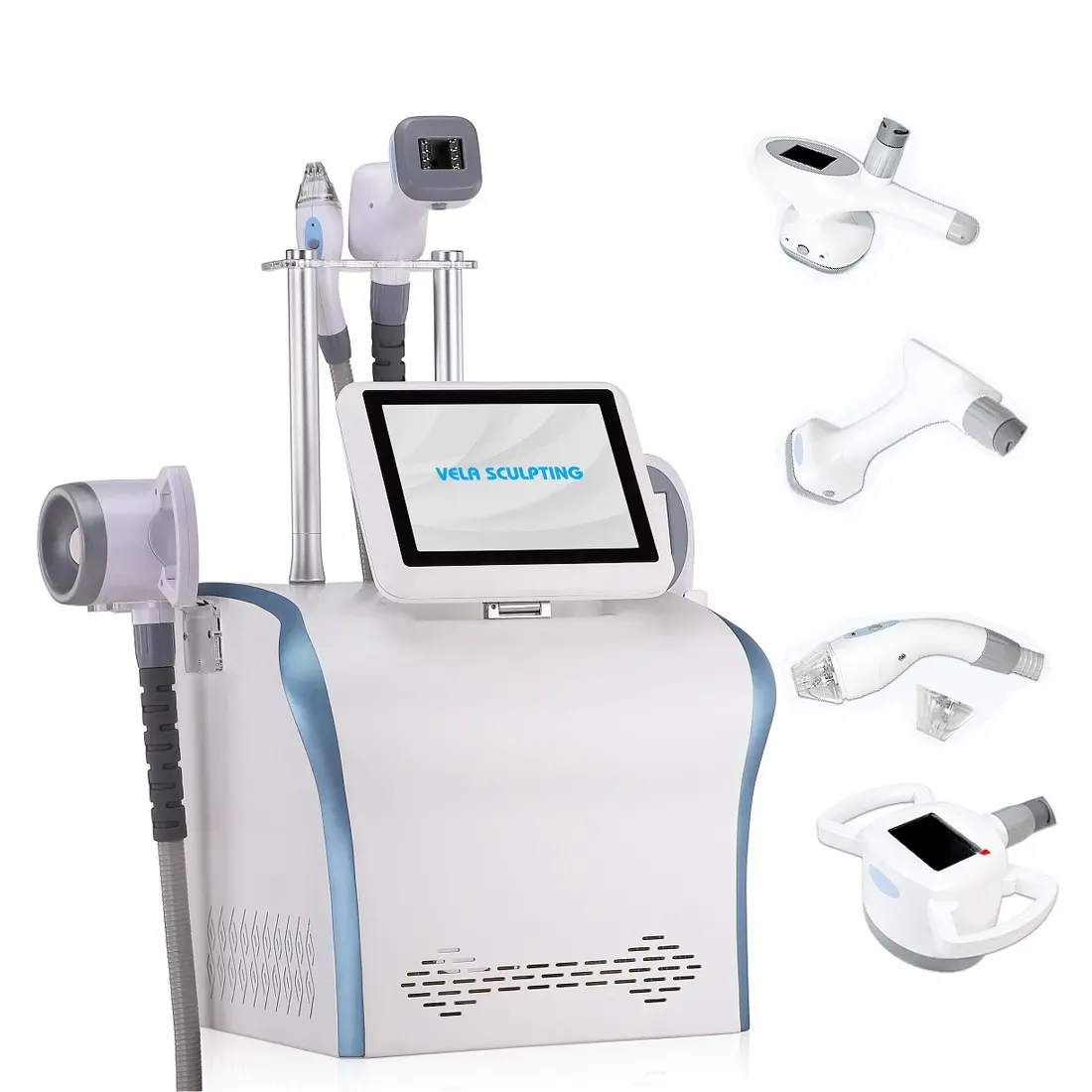 4 In 1 Heads Slimming V Shape Rf Skin Rejuvenation Cavitation Vacuum ...