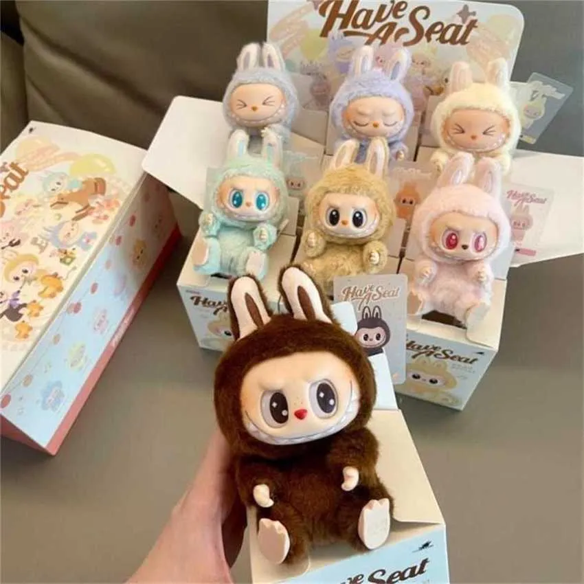 PopMART Bubble Mart Labubu Heartbeat Macaron Vinyl Kinky Face Sitting ...