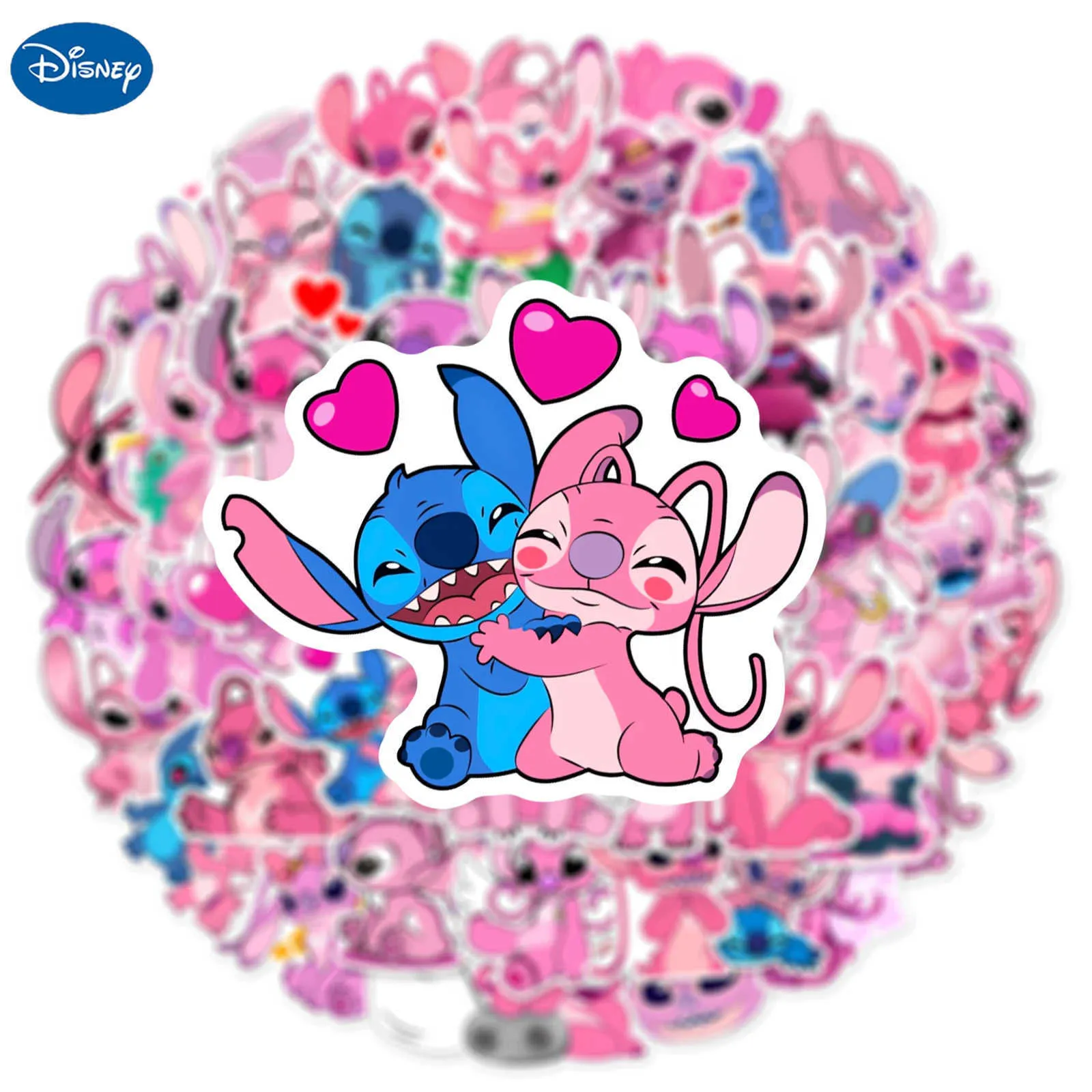 Assorted Cute Character Stickers Set Of 10/50, Vinyl Decals For DIY ...