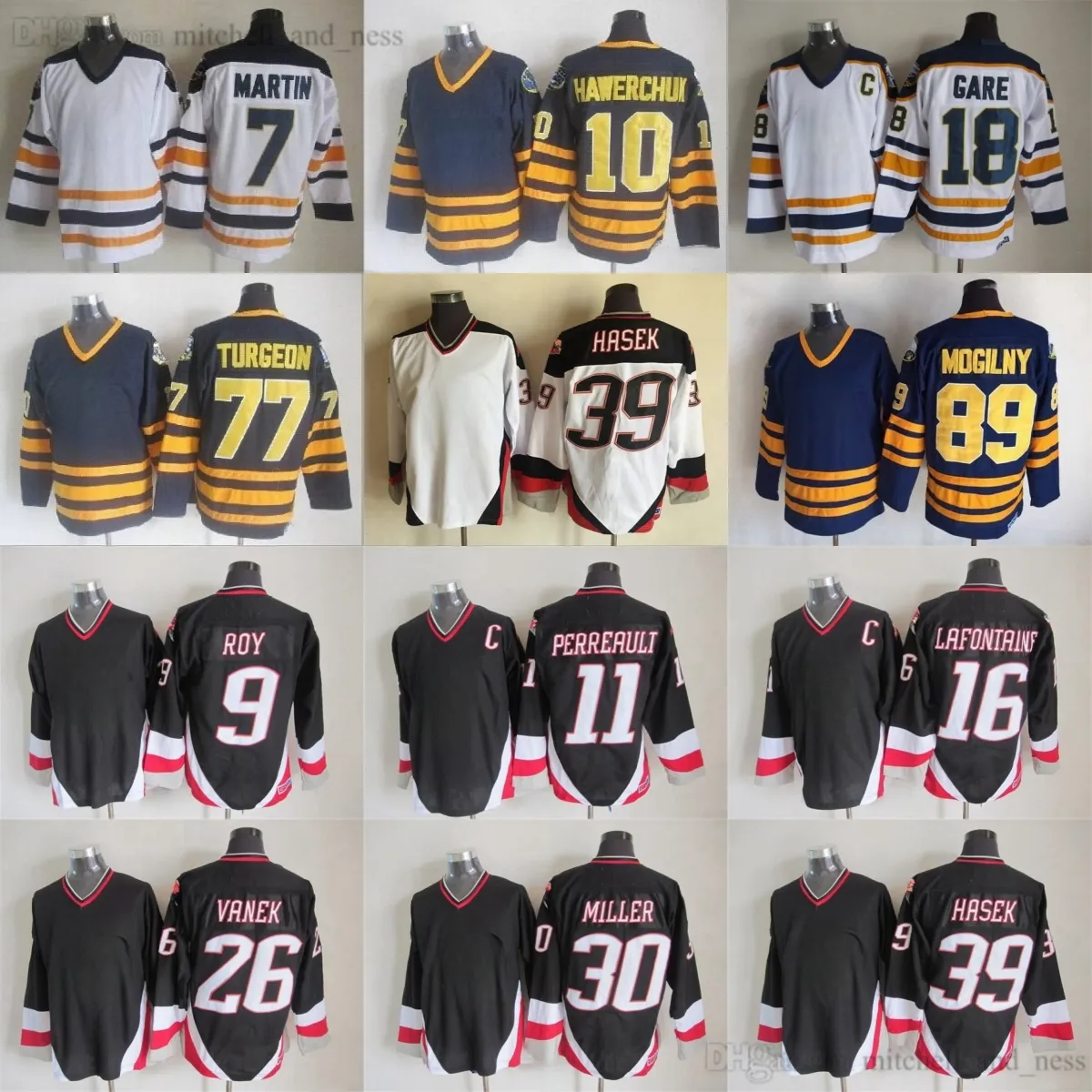 Movie CCM Vintage Hockey 16 Pat LaFontaine Jersey... From Mitchell_and ...