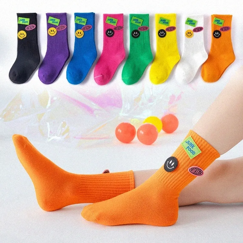 Colorful Long Tube Avocado Socks For Kids Boys And Girls Sock In Multi ...