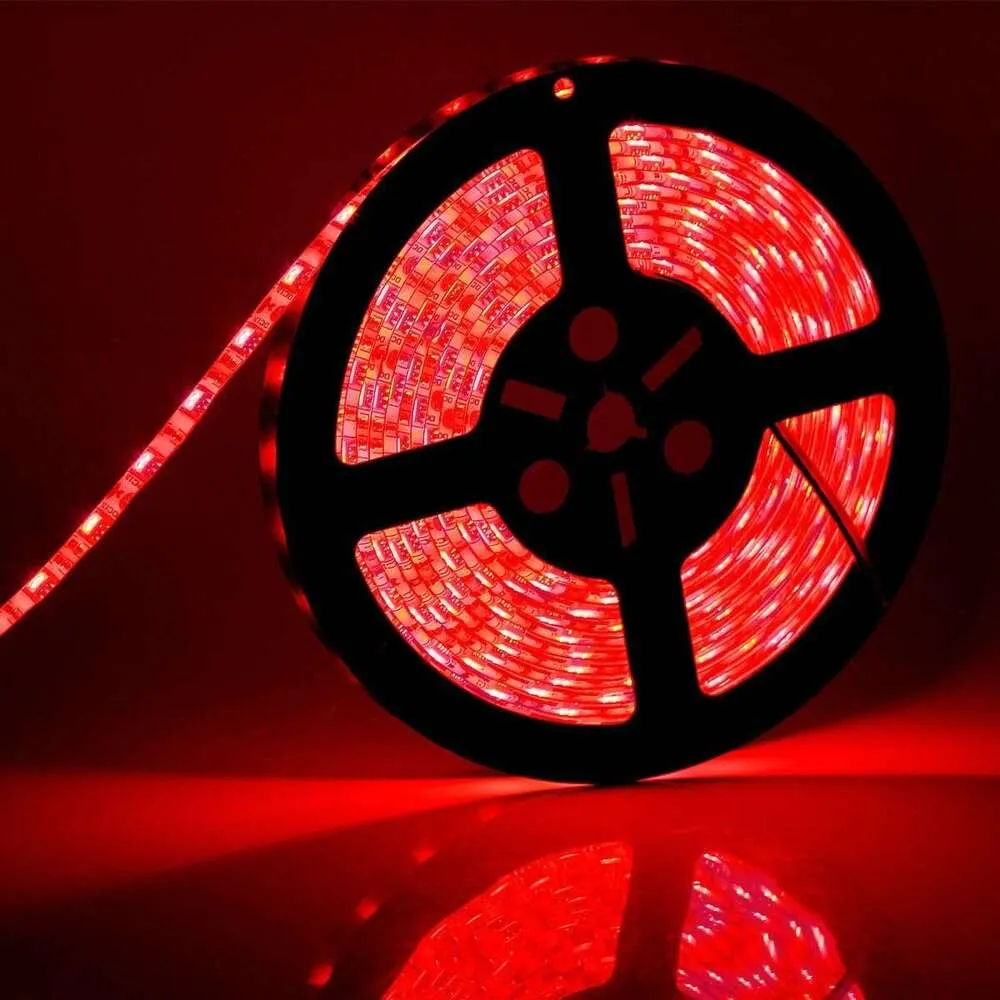 Flexible Waterproof 660nm Infrared Red Led Strip Lights For Plant ...