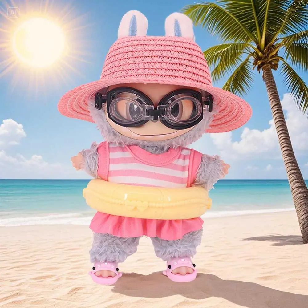 Labubu Troll Doll Clothes Swimsuit With Cute Shark... From Freakhouse ...
