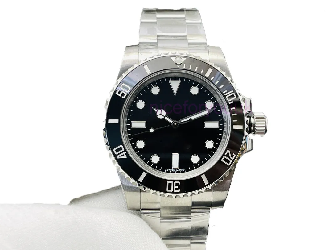 Luxury Ceramic Men's Black Wristwatch Classic Rolis VS116610 3135, 40mm ...