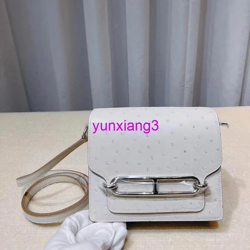 Elegant Pure White Handbag Exquisite Textured Leather Small Bag ...