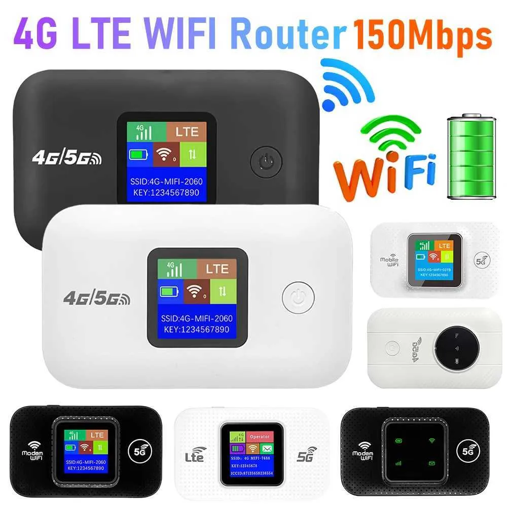 4G LTE Wifi Router 150Mbps Wireless Modem Mini Outdoor Hotspot With SIM ...