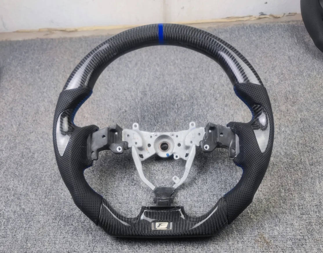 Carbon Fiber Carbontastic Steering Wheel Frame With Black Perforated ...