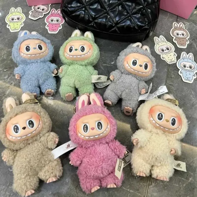 Labubu V1 Motu Figures 100% Authentic Vinyl Face Doll With Cute Robot ...