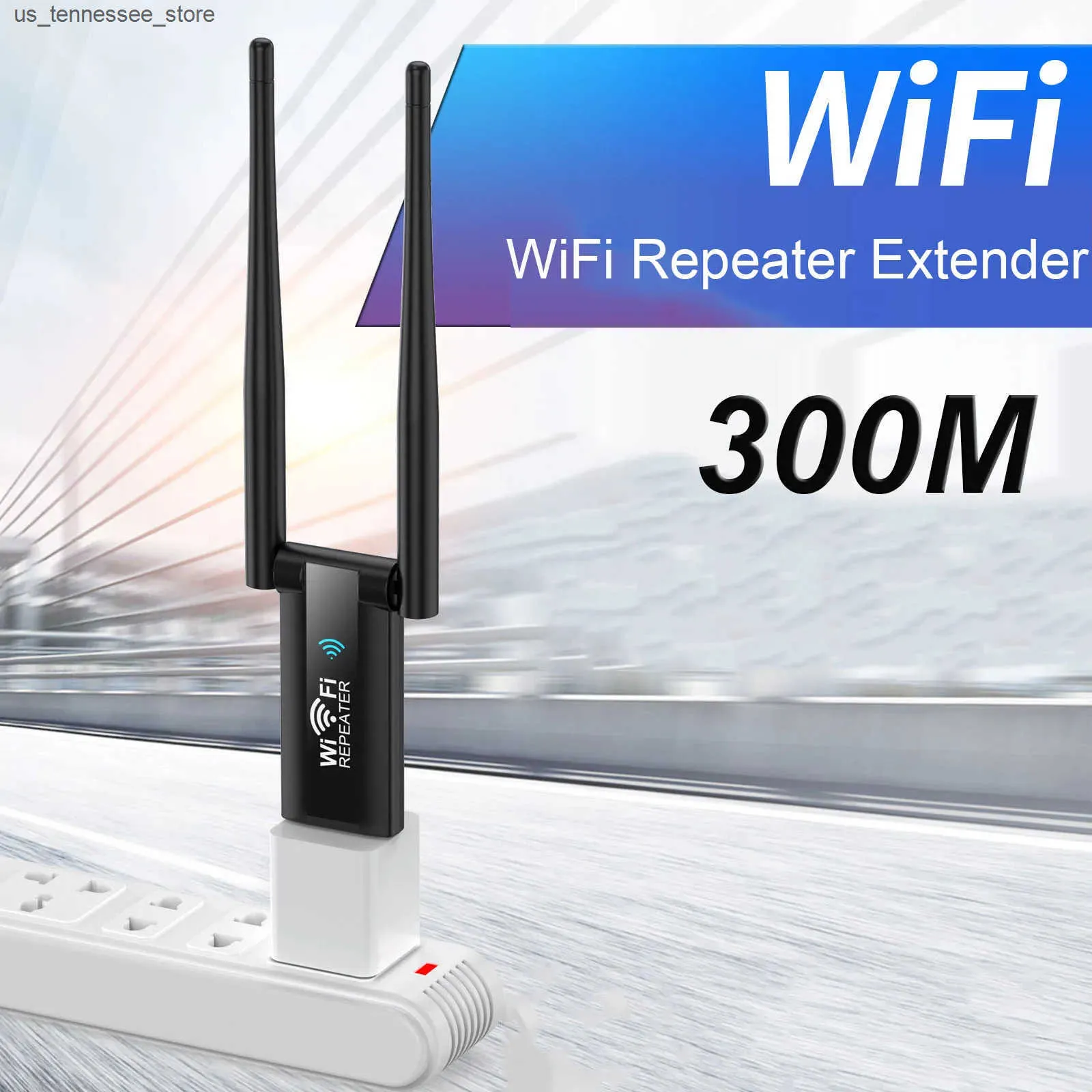 USB 2.4G 300Mb Wireless WiFi Repeater Extender Router, Wi-Fi Signal ...
