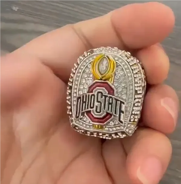 Ohio State Championship Ring With Wooden Display Box 2025 National Team ...