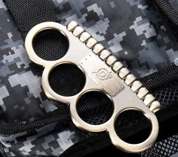 Metal Knuckle Duster Band For Self Defense And Outdoor Camping Portable ...