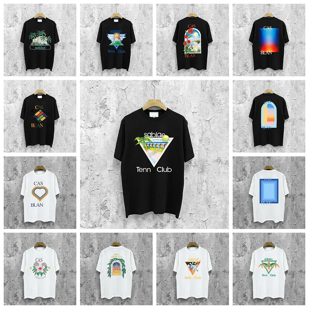 Wholesale Designer Y2K Casablanco Oversized Graphic T Shirts For Men ...
