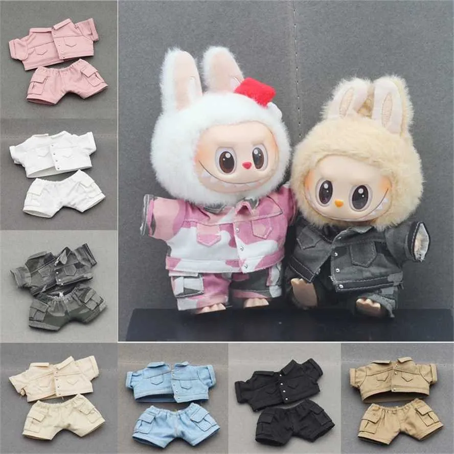 First Second Third Generation Blind Box Labubu Canvas Set With 17CM ...