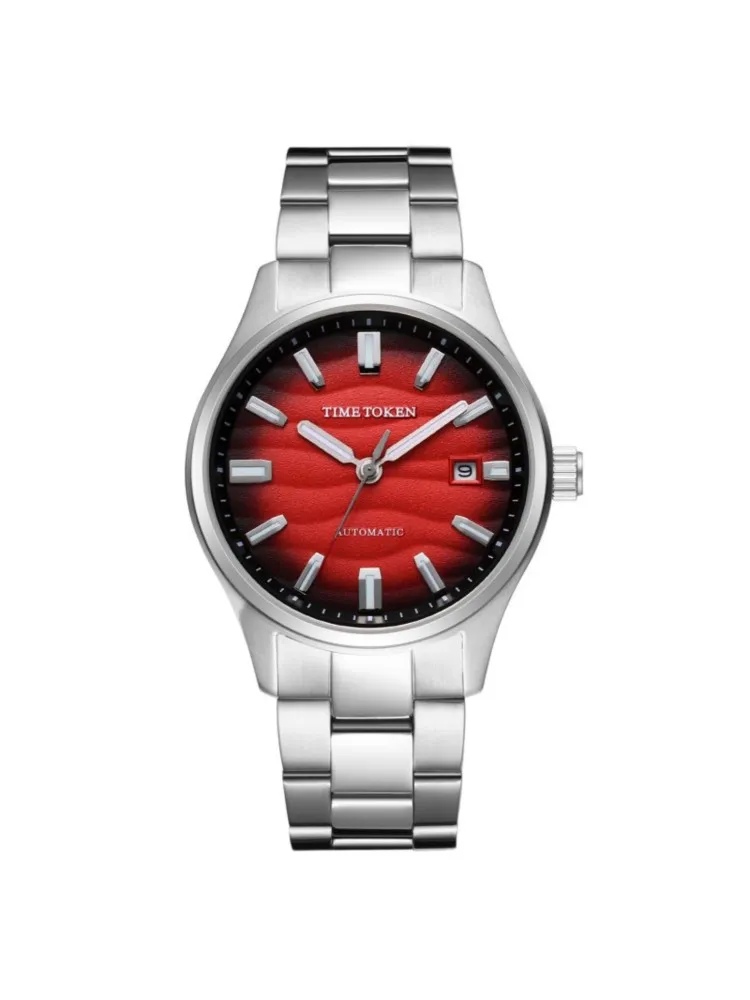 TIMETOKEN Men's Dress Michele Watch 40mm Desert... From Timetokenwatch ...