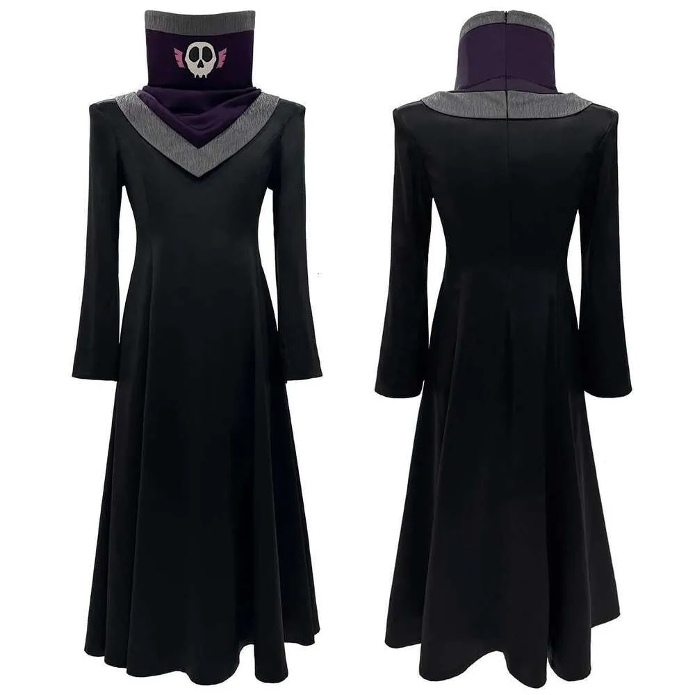 Character Inspired Dark Fabric Robe Versatile Costume For Conventions ...