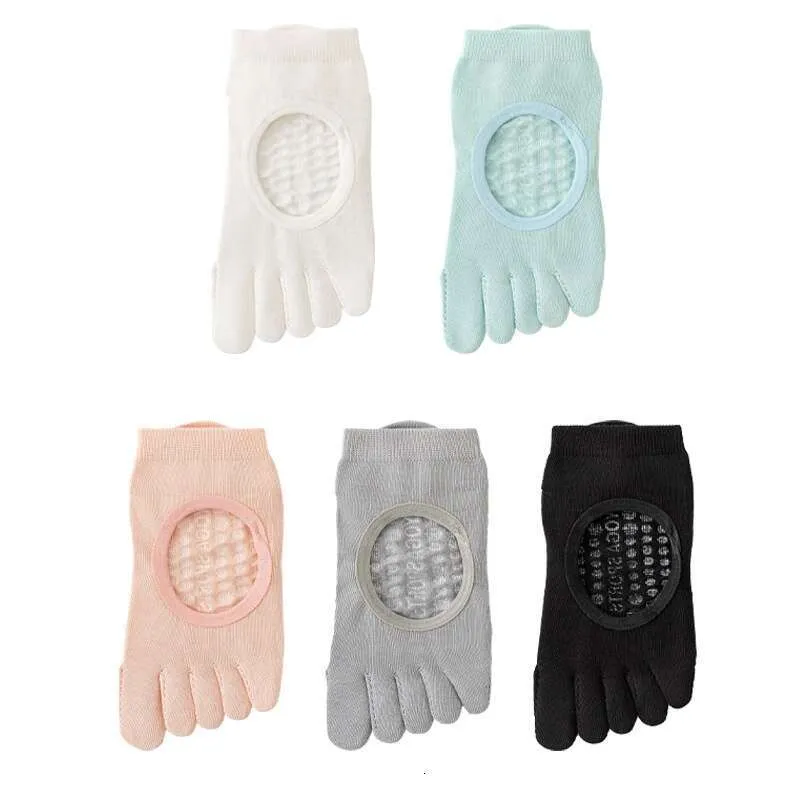 Pilates Over-Knee Thin Silicone Anti Slip Indoor Sports Yoga Socks in ...