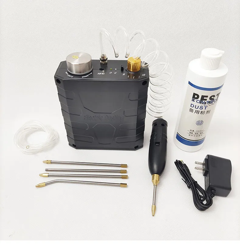 Electric Powered Dust Applicator Portable Garden Duster For Pest ...