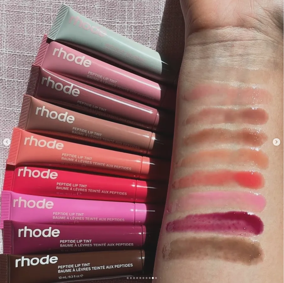 Rhode Lip Balm Phone Case Lip Gloss Long Lasting Moisturizing Liquid ...