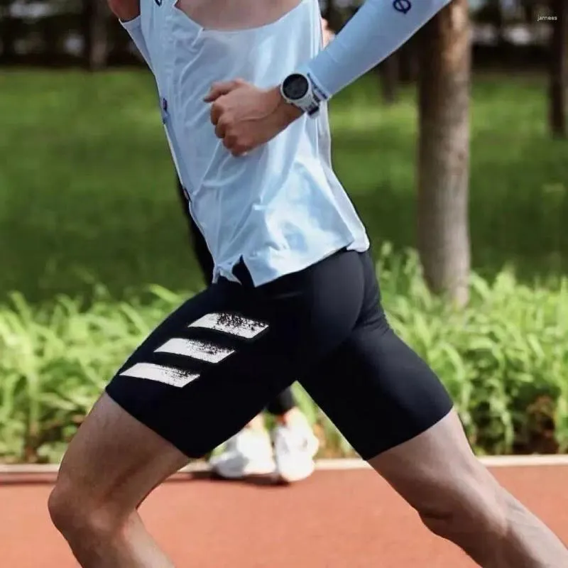 High Performance Men's Compression Seamless Bike Shorts For Athletics ...