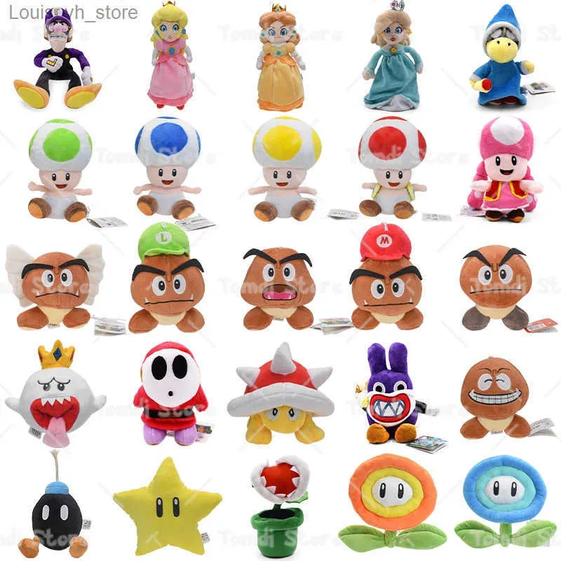 25 Styles ACG Plush Star Princess Peach Toad Toadette Goomba Ghost ...