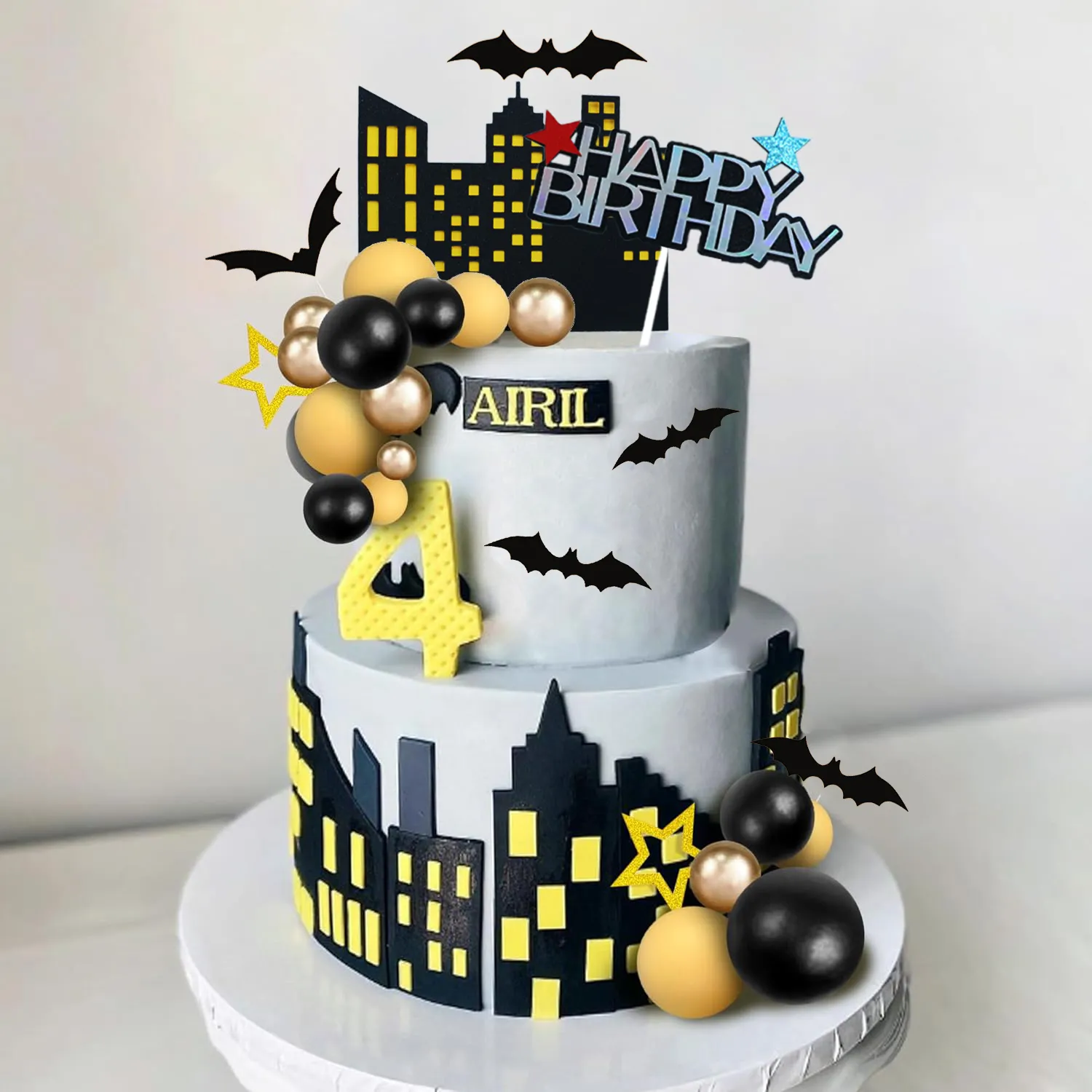 Bat Cake Topper Happy Birthday Cake... From Dh912686698, $20.81 ...