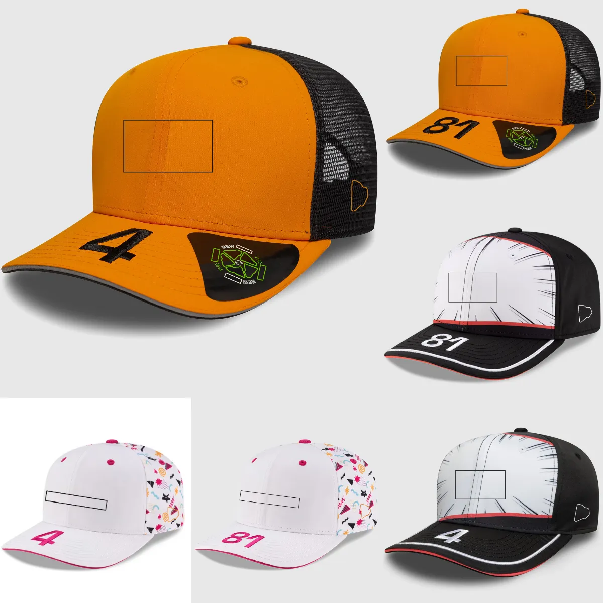 F1 2025 Driver Baseball Cap Curved Brim Racing Fan Hat For Men & Women ...