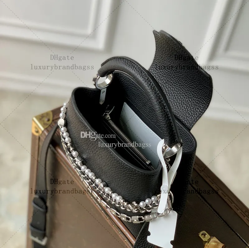 DHgate.com:Luxury Cowhide Shoulder Bag for Women - Top Quality Designer Handbag, 21cm, Includes ...