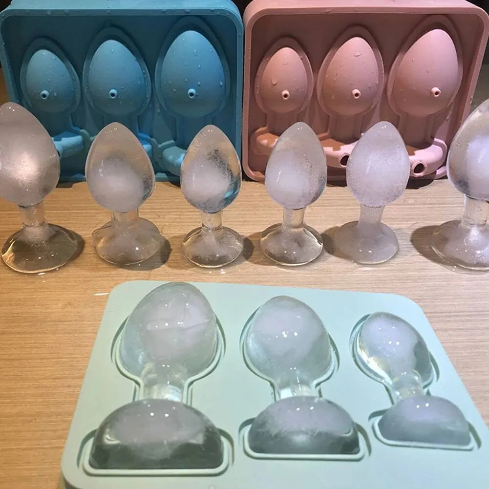 Prank Tray Silicone Butt Plug Shaped Ice Cube Molds From Ddmywonder