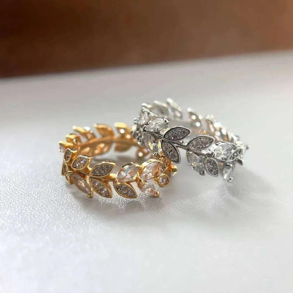 Cubic Zirconia Ring with White Gold Band Handmade Inlaid Floral Design ...