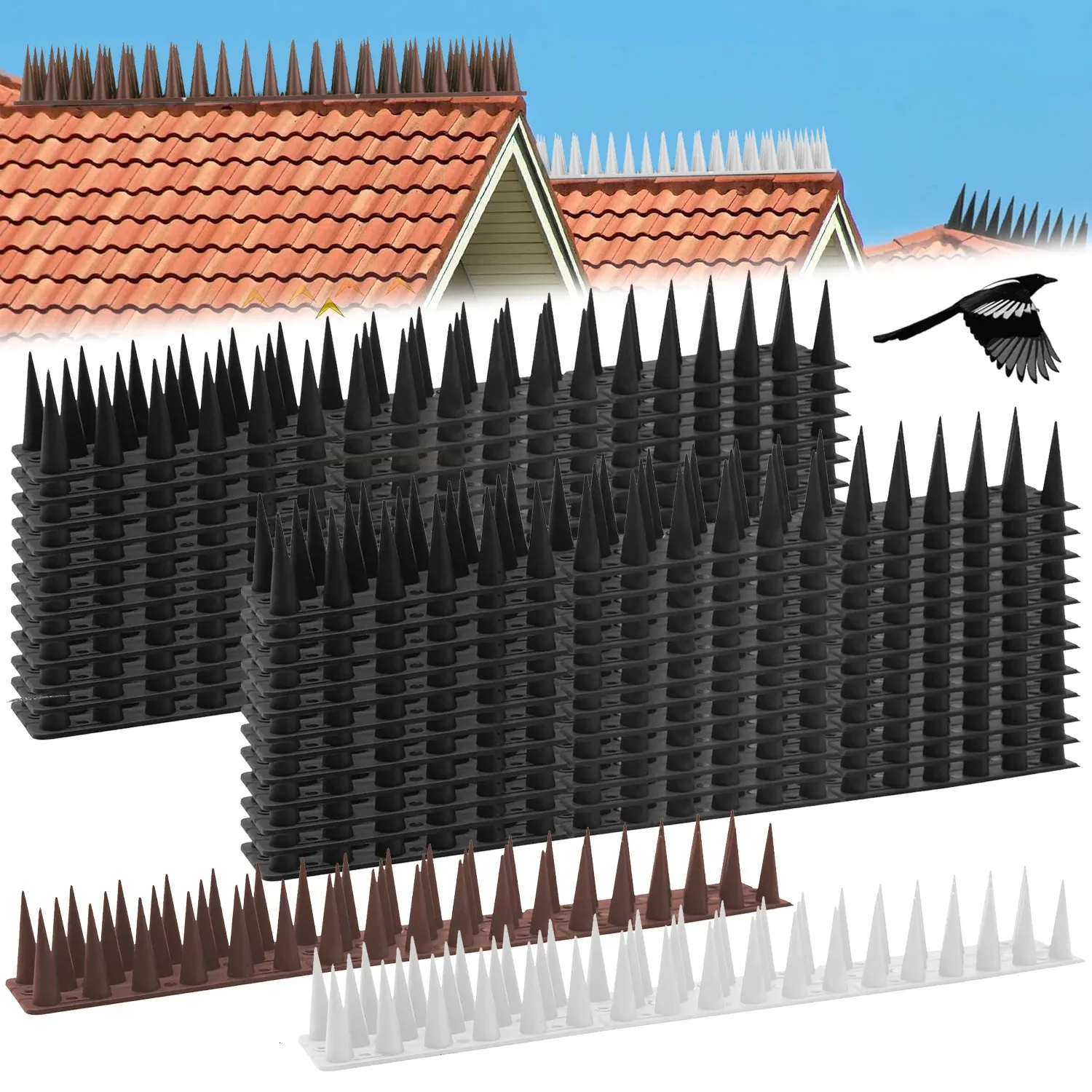Bird Spikes Repellent Outdoor Bird Scarer For... From Sellerstore09 ...