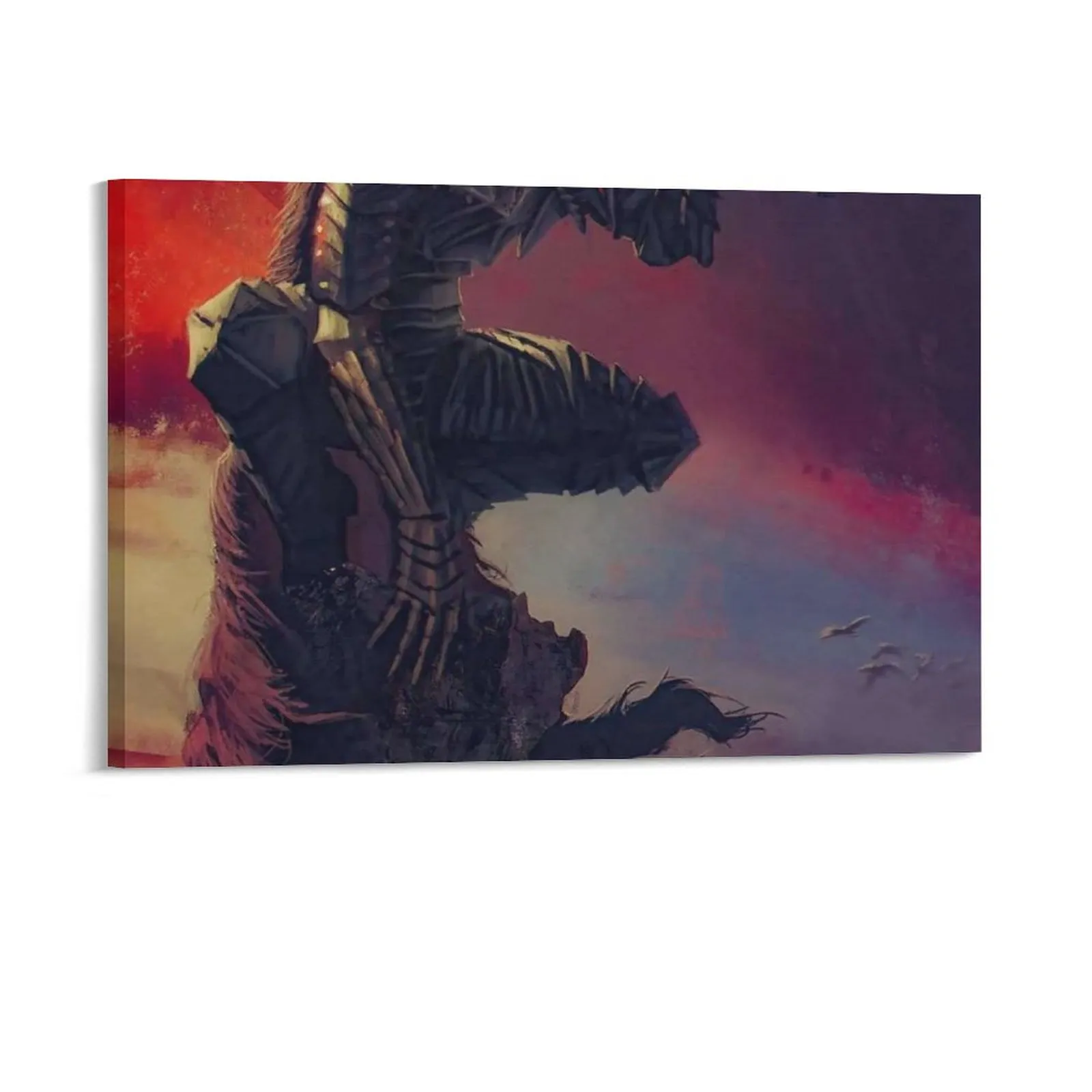 Framed Anime Canvas Art Rectangular Wall Decor Painting For Living Room ...